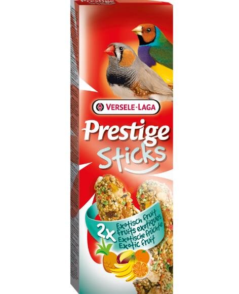 PRESTIGE Sticks Finken Exotische Früchte, 2 x 60 g, 1,85