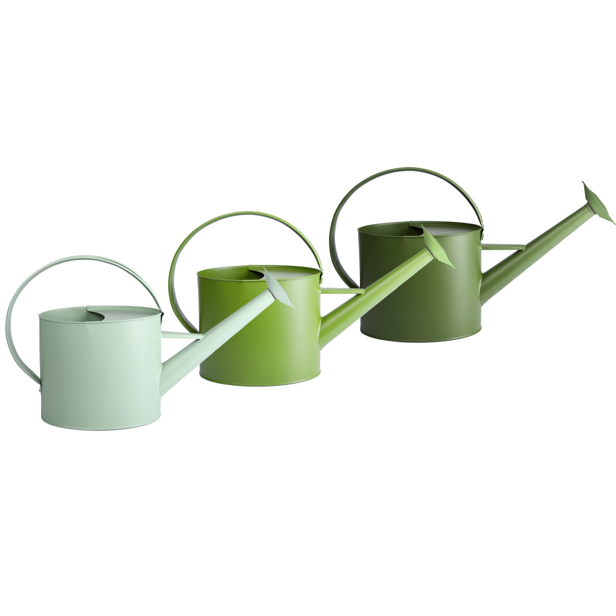 ESSCHERT DESIGN Outdoor - Gießkanne in verschiedenen Grüntönen, 21,24