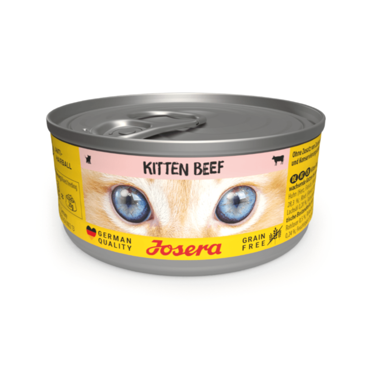 Katzen - Nassfutter JOSERA Kitten Beef, 1,35