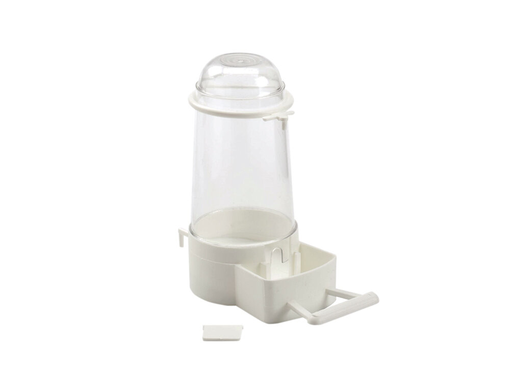 NOBBY Weekend-Futterautomat, weiß/transparent, 500 ml, 1,83